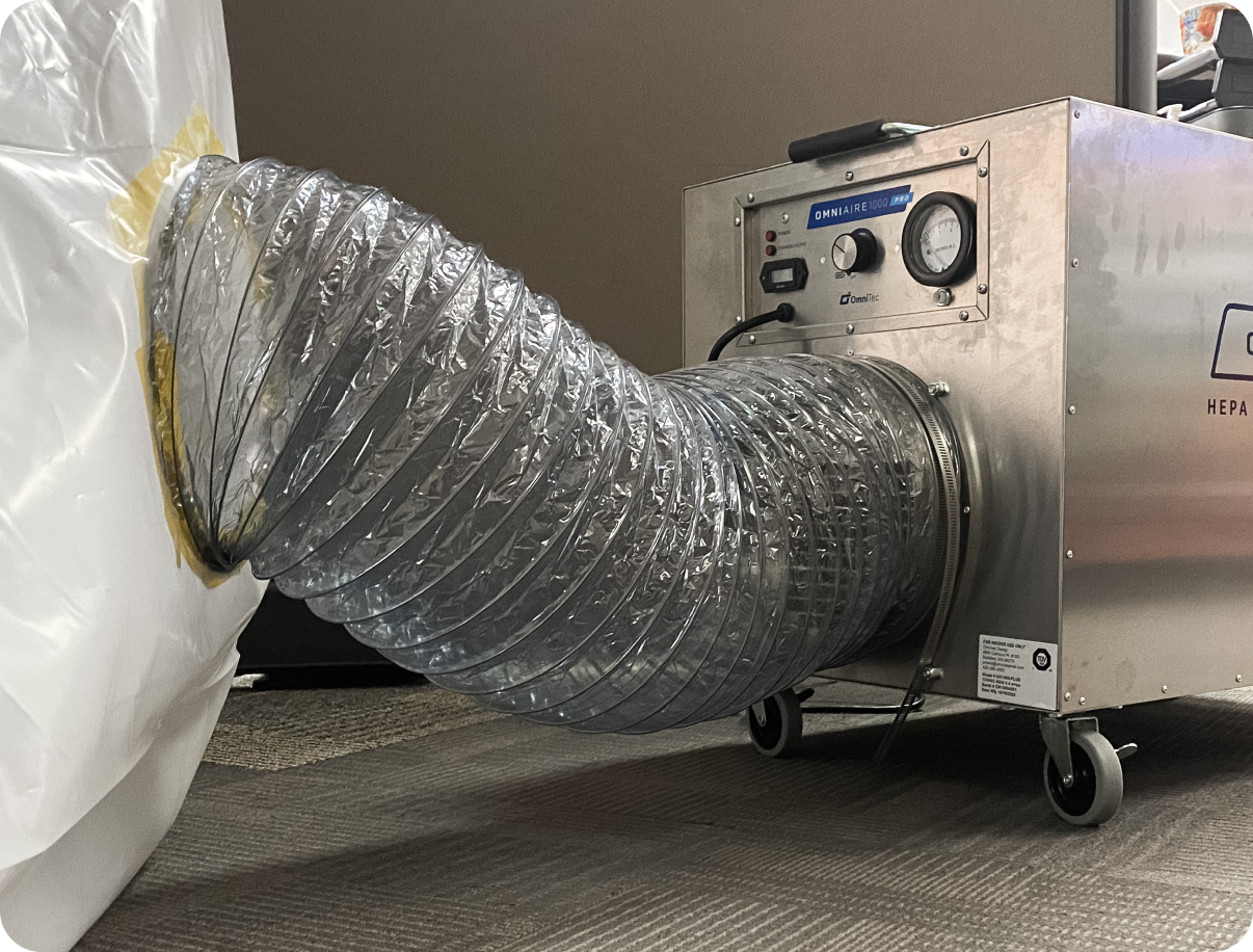 Negative Air Machines & Portable Air Scrubbers | Omni CleanAir
